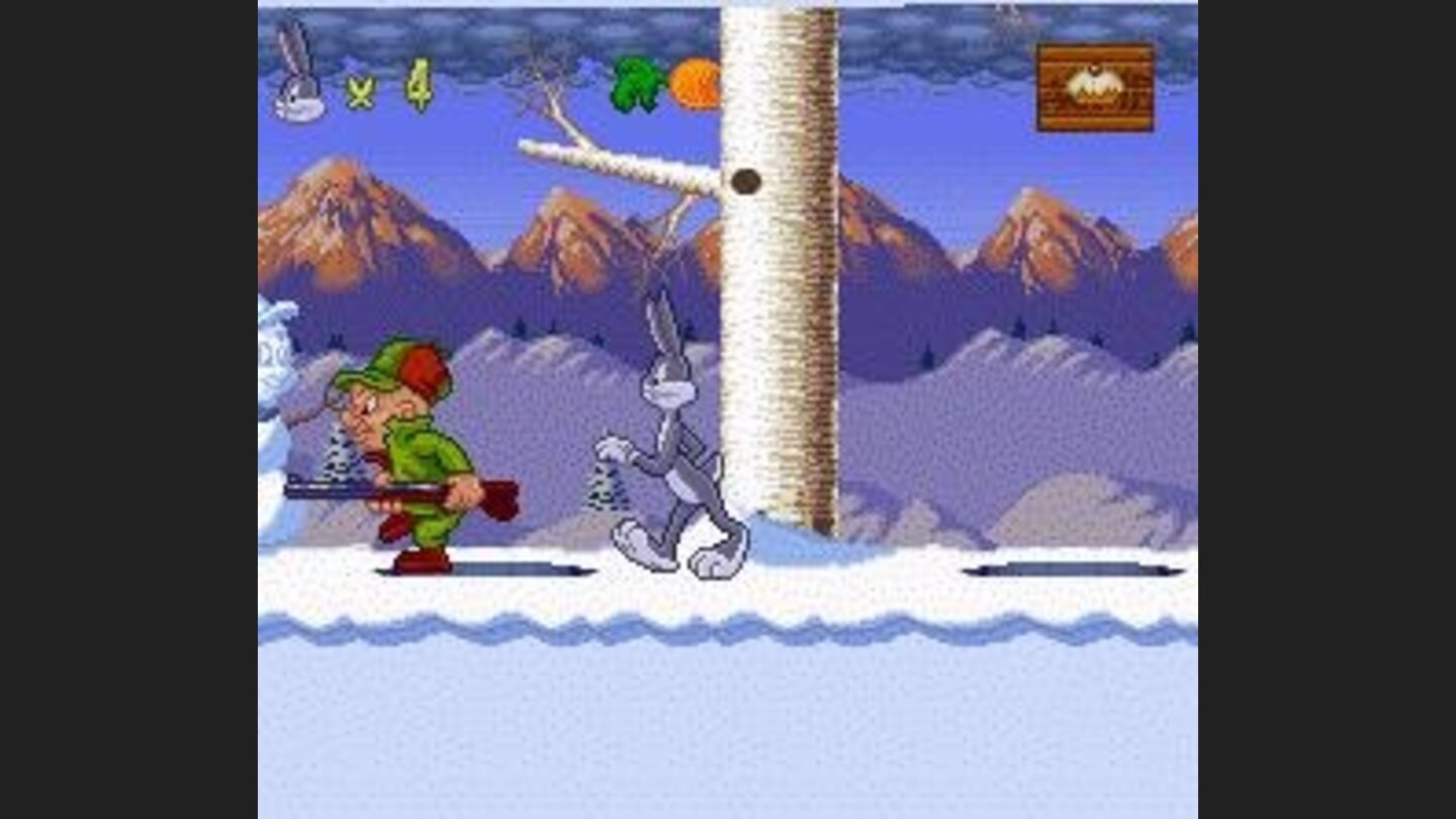 Bugs Bunny Rabbit Rampage SNES