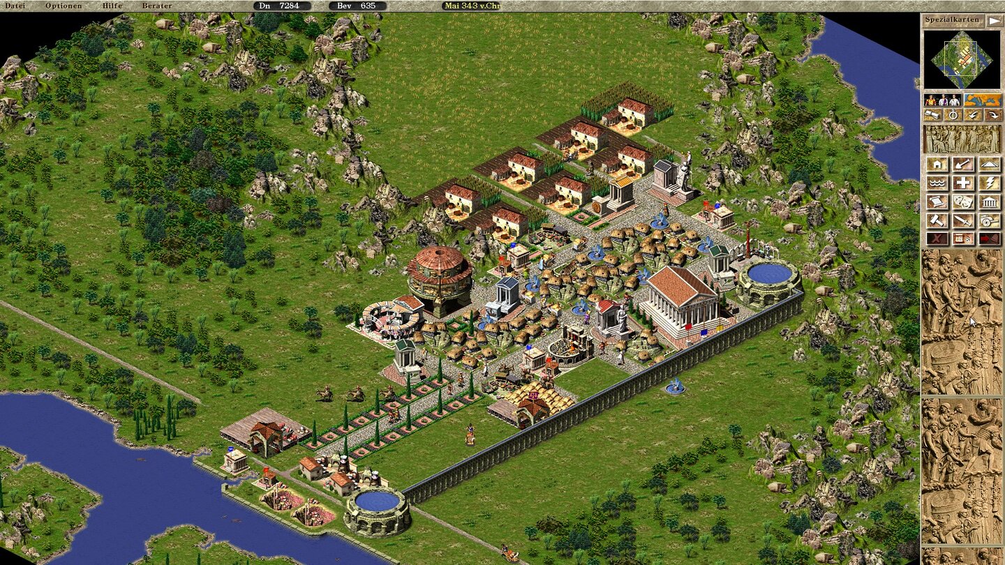 Caesar 3 - Screenshots zum Aufbaustrategie-Klassiker