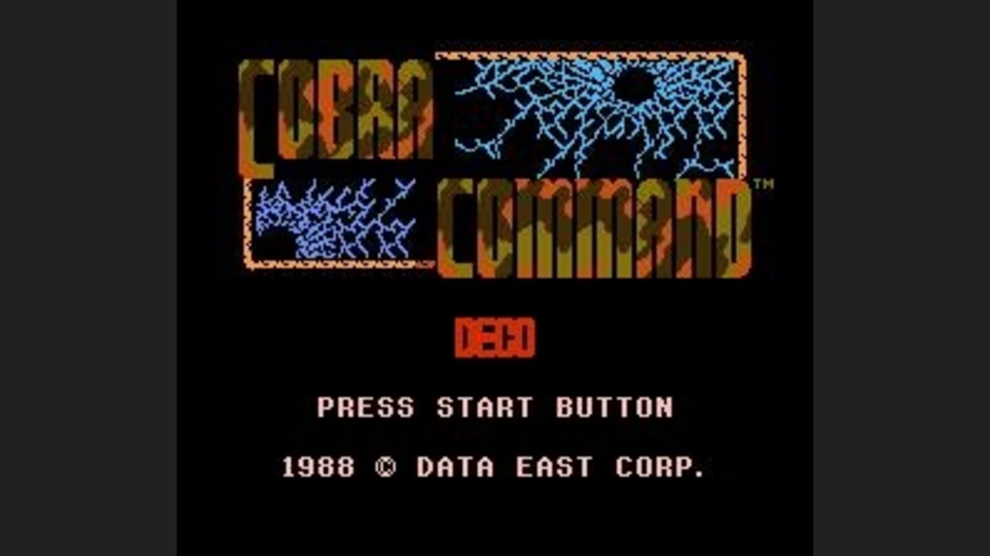 Cobra Command NES