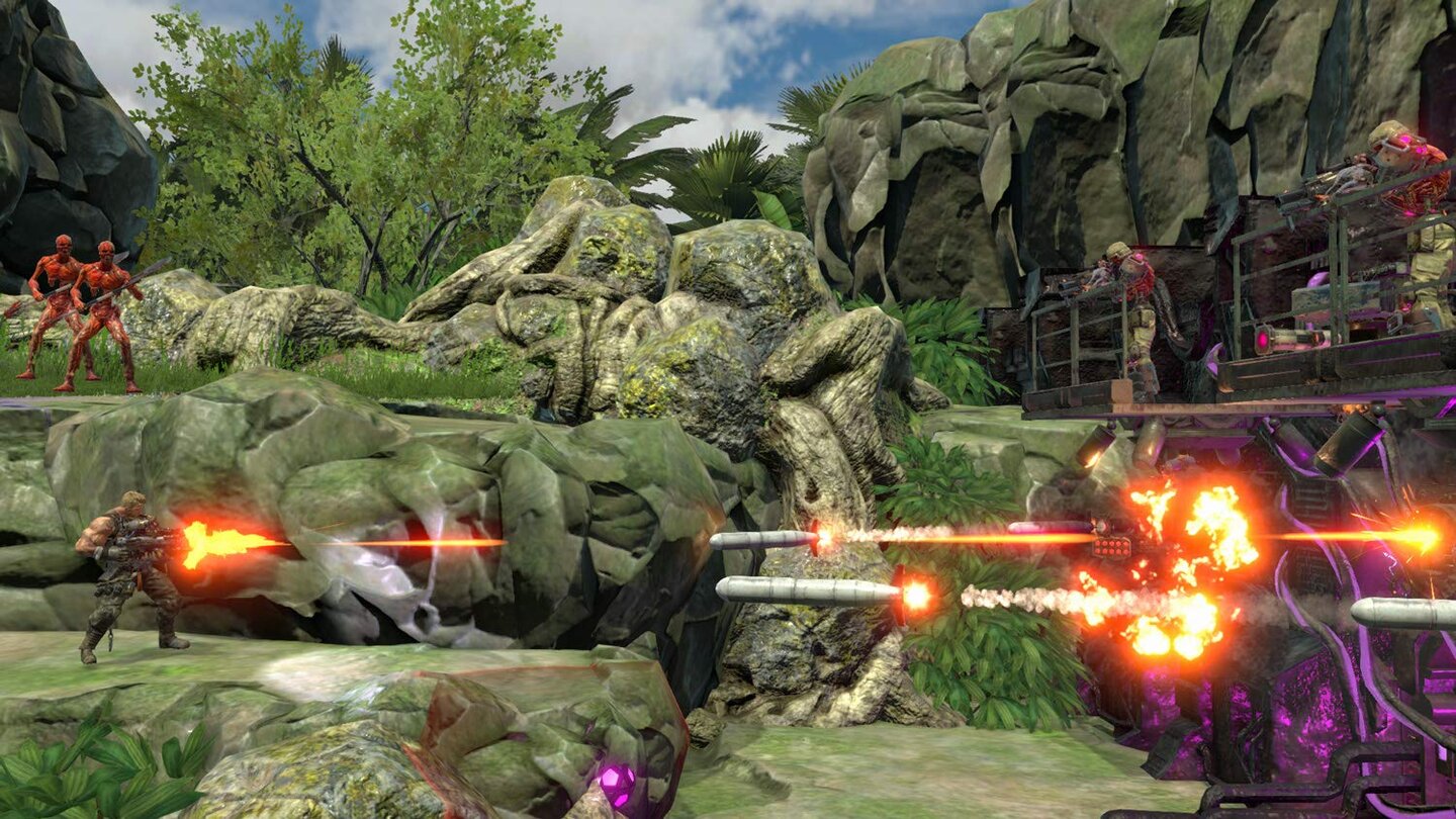 Contra Rogue Corps - Screenshots