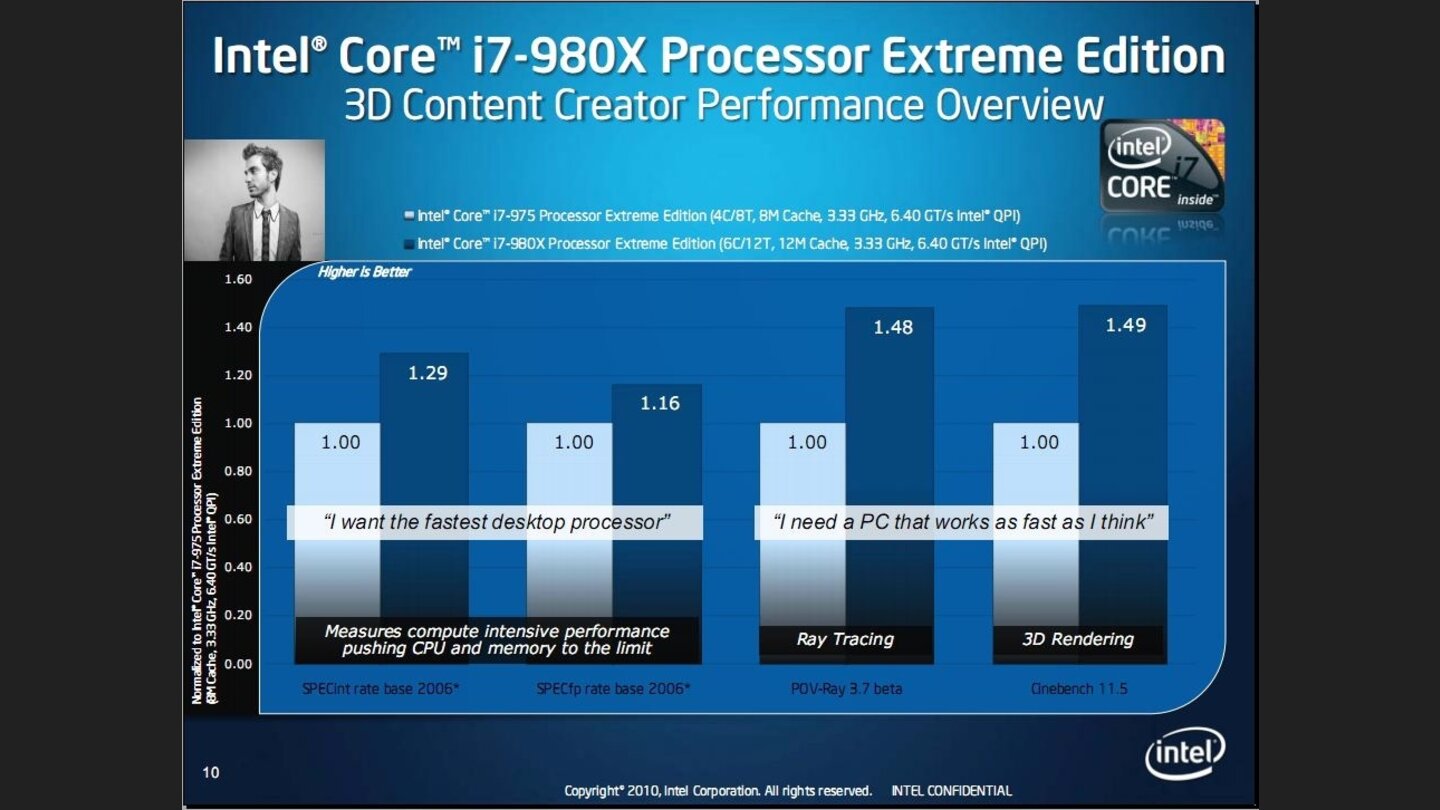 Intel Core i7 980X - Herstellerpräsentation
