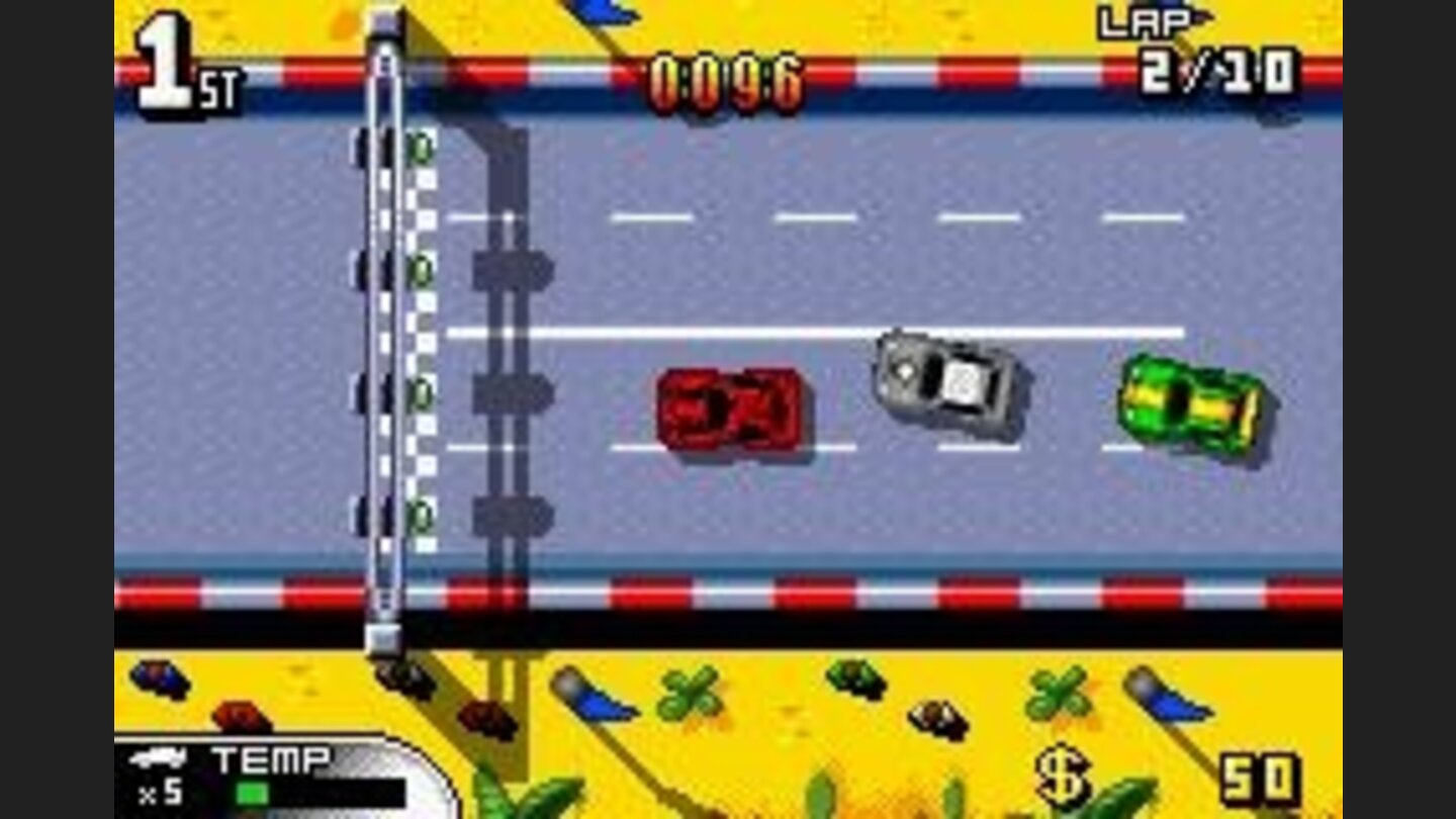 Demon Driver: Time to Burn Rubber! Game Boy Advance