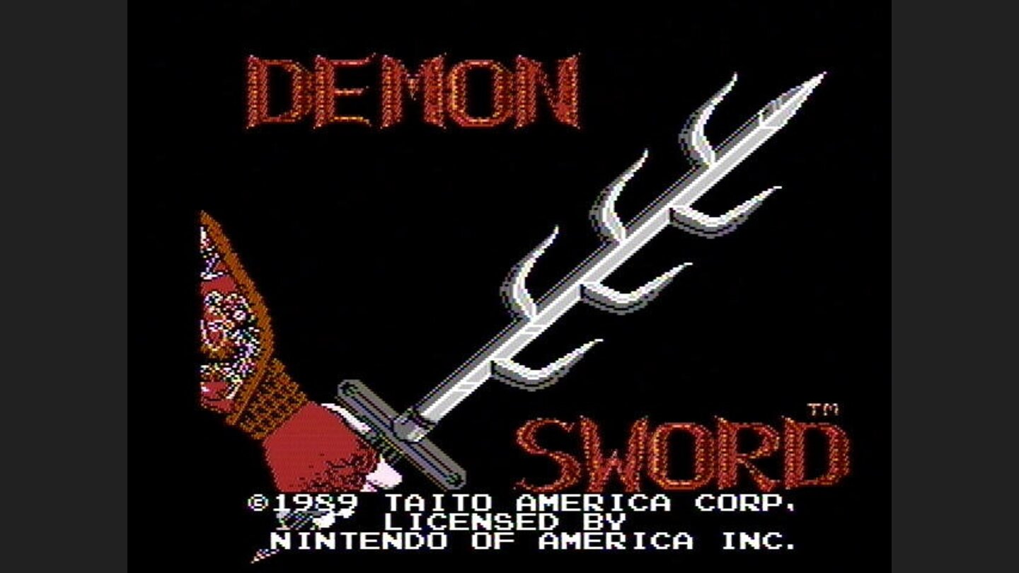 Demon Sword NES