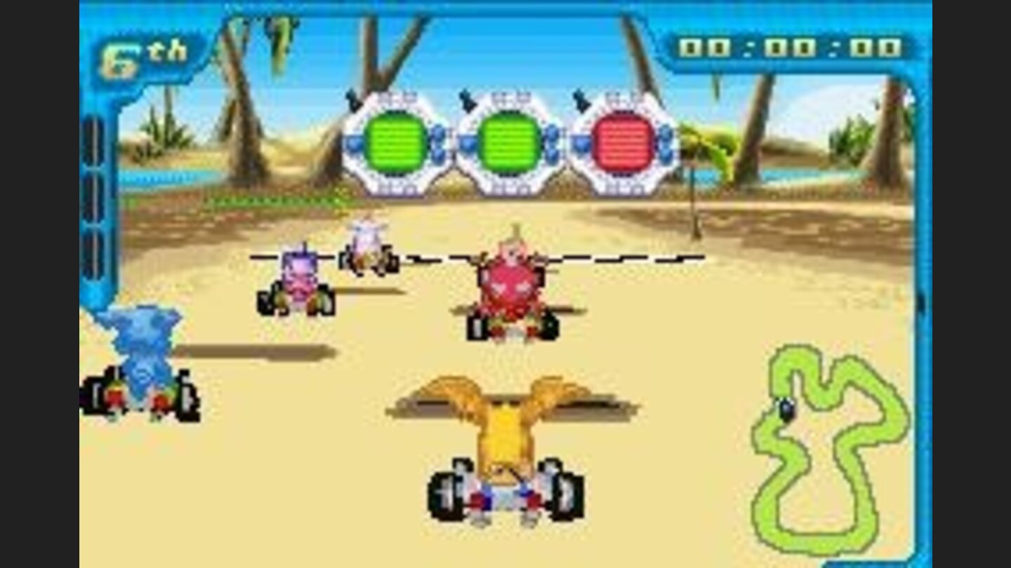 Digimon Racing Game Boy Advance
