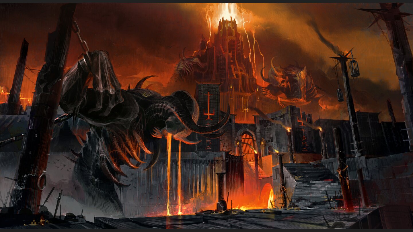 Doom Eternal - Konzeptbilder zeigen Gegnertypen & Waffen im neuen Doom