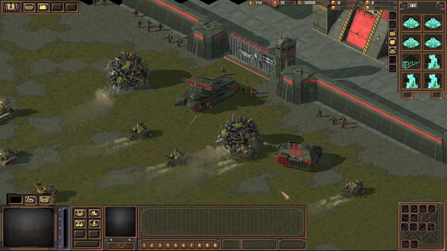 D.O.R.F. RTS - Screenshots zur Echtzeitstrategie der Marke C&C