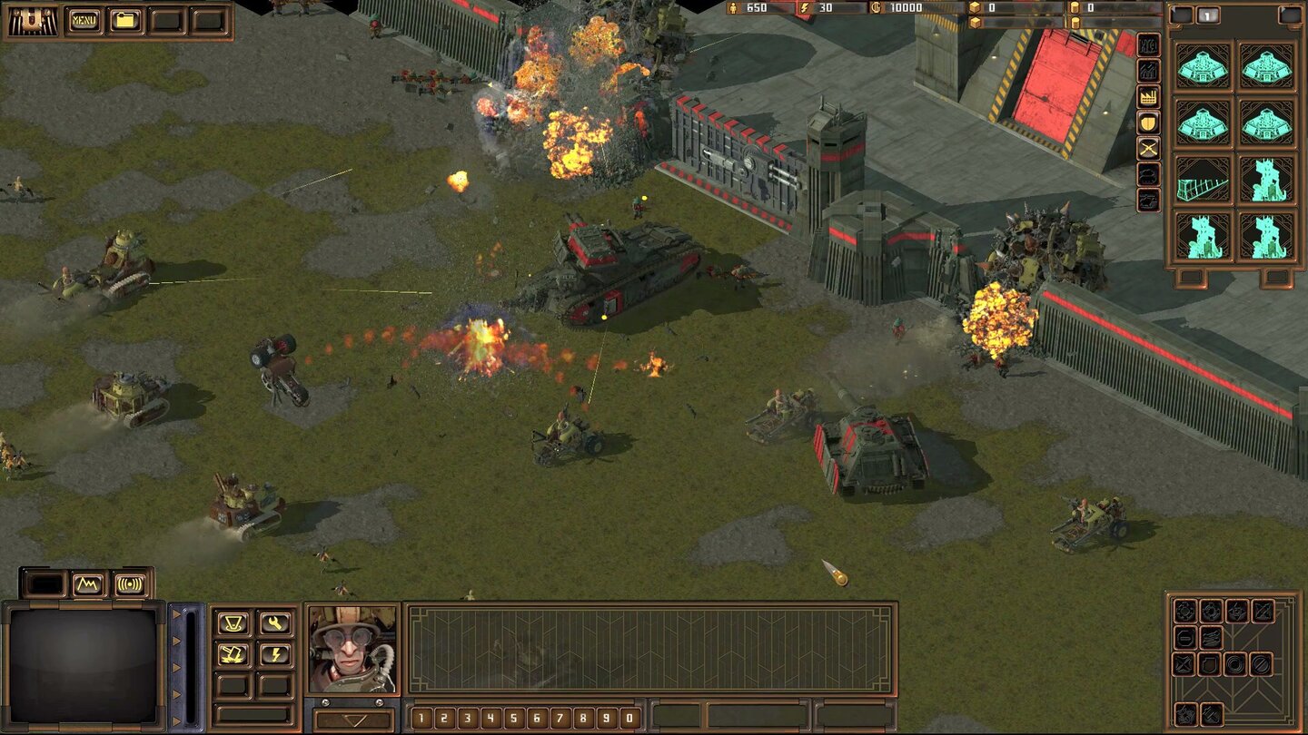 D.O.R.F. RTS - Screenshots zur Echtzeitstrategie der Marke C&C