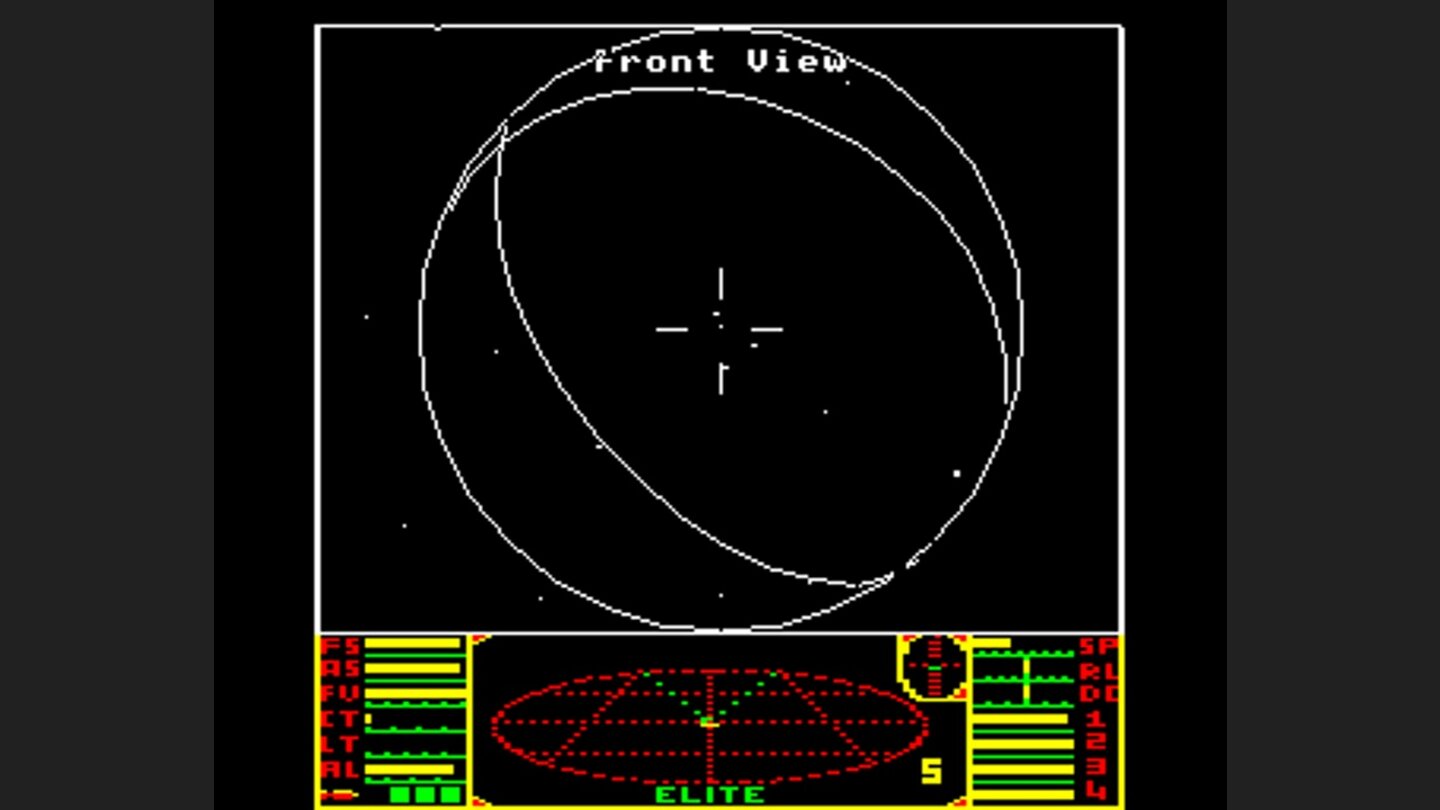 Polygone in Elite 1984 - Screenshots