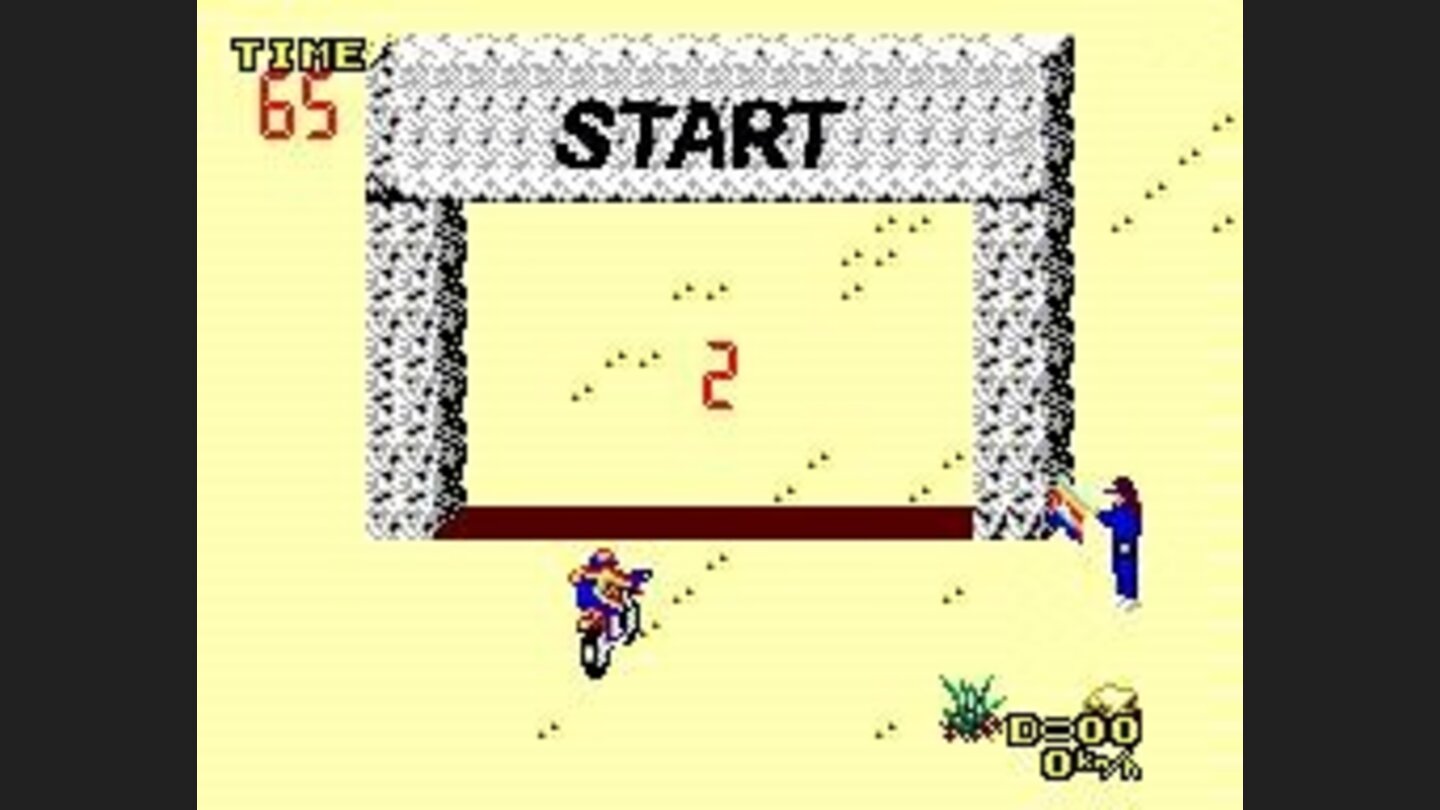 Enduro Racer Sega Master System