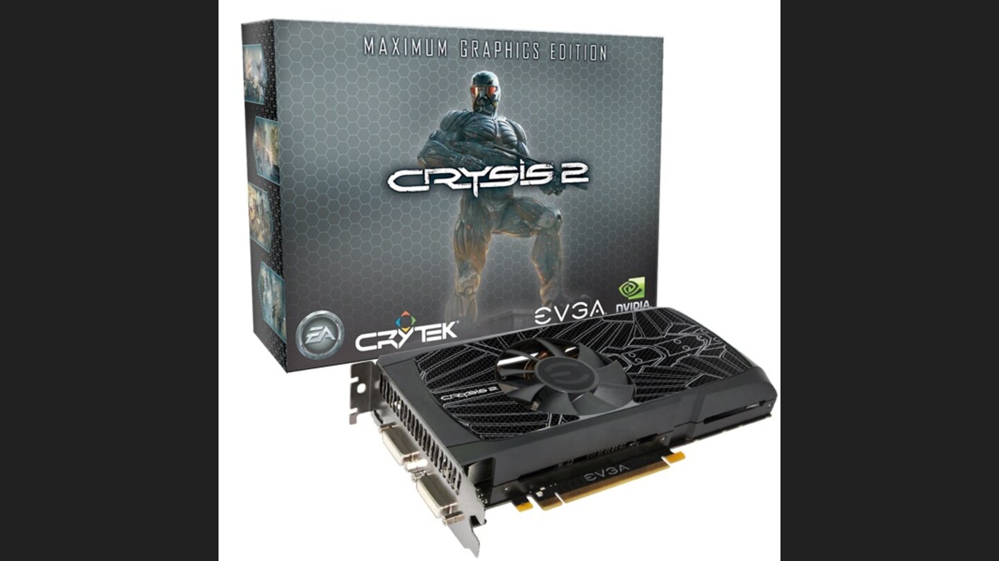 EVGA Geforce GTX 560 Ti - Maximum Graphics Edition mit Crysis-2-Bundle