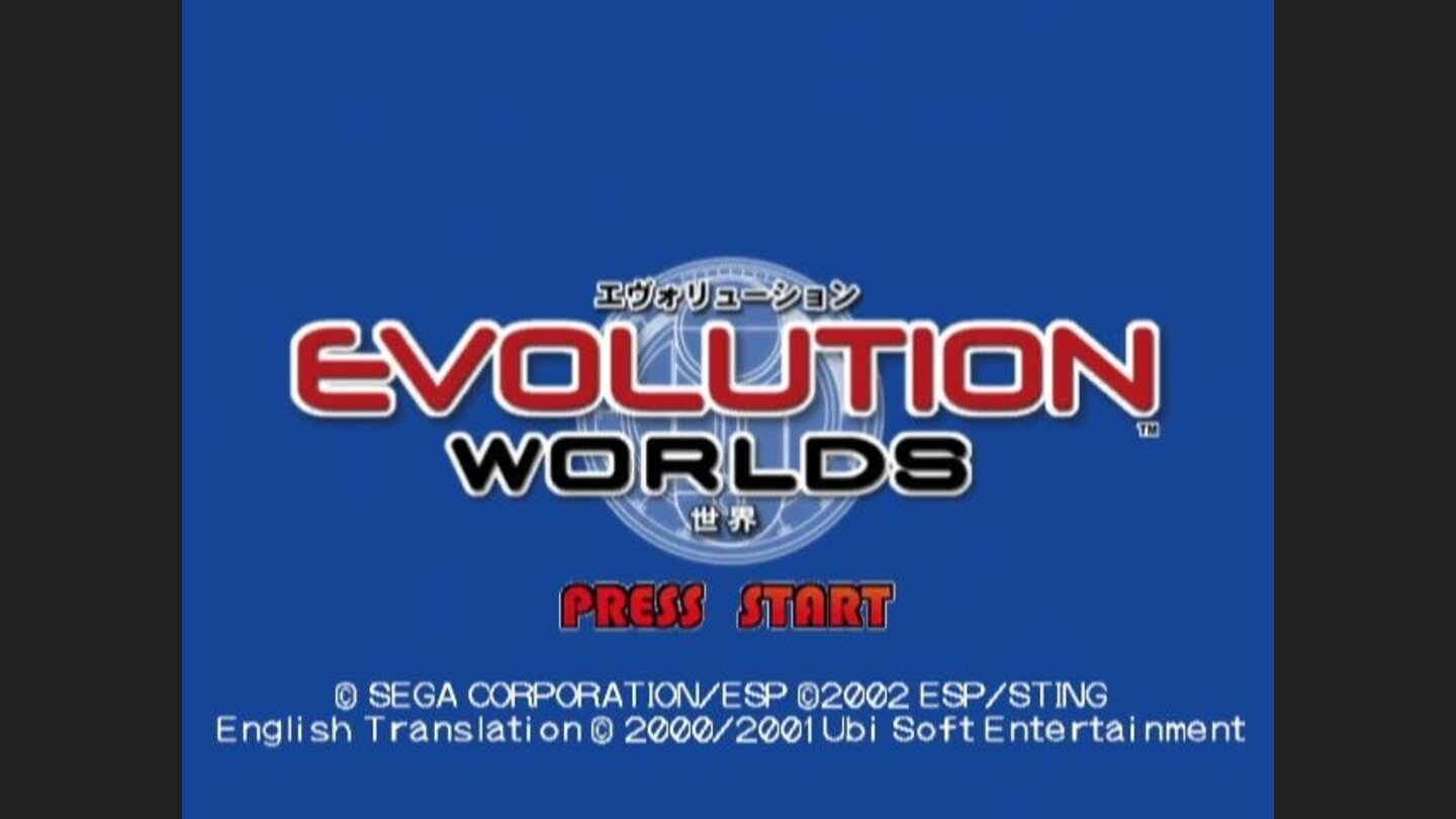 Evolution Worlds GameCube