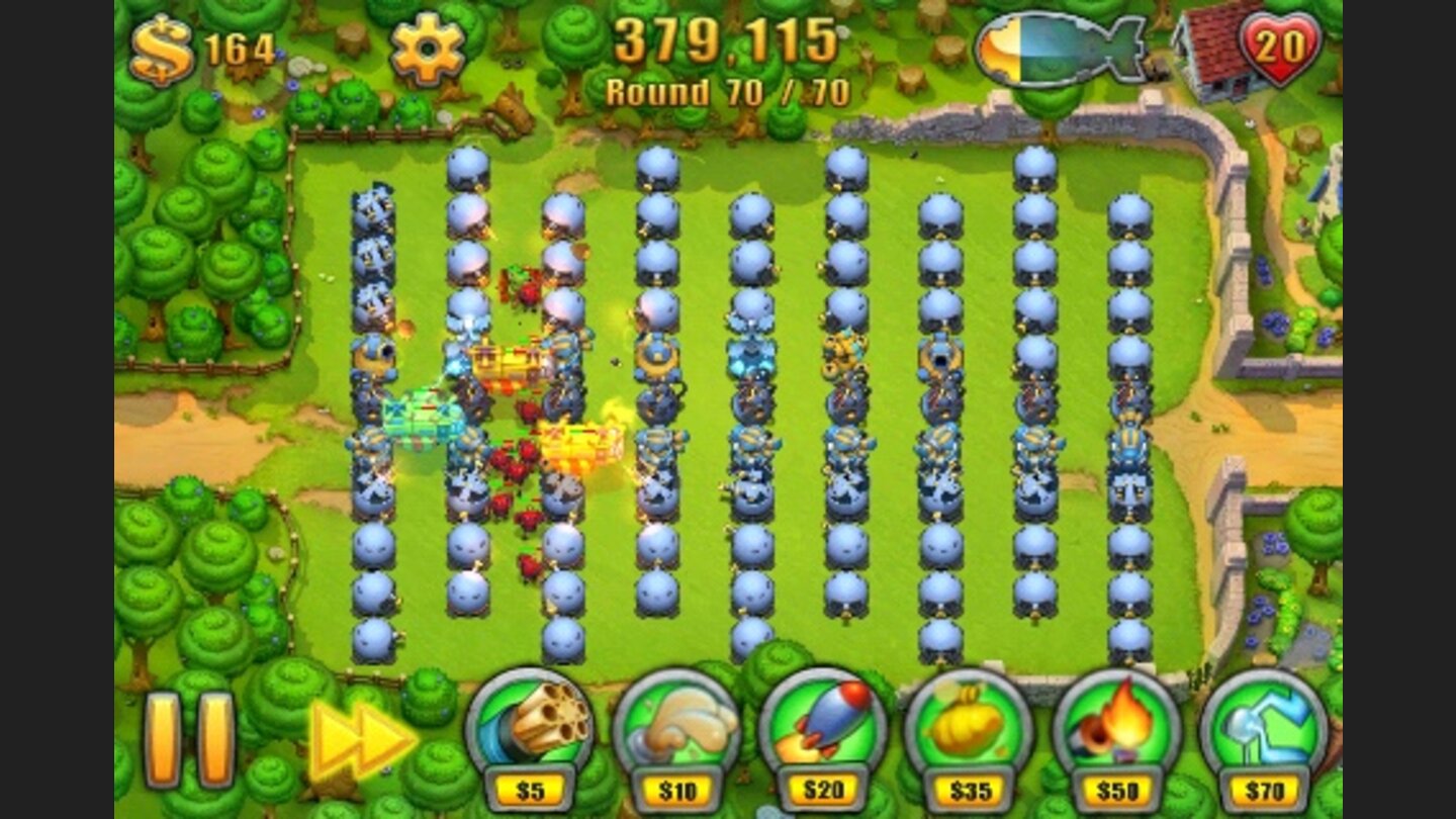 Fieldrunners 2 - iPhone-Screenshots