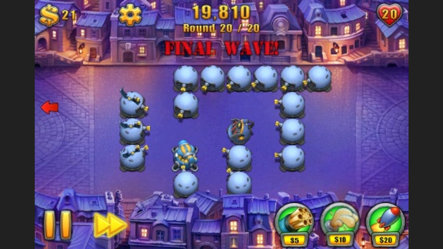 Fieldrunners 2 - iPhone-Screenshots