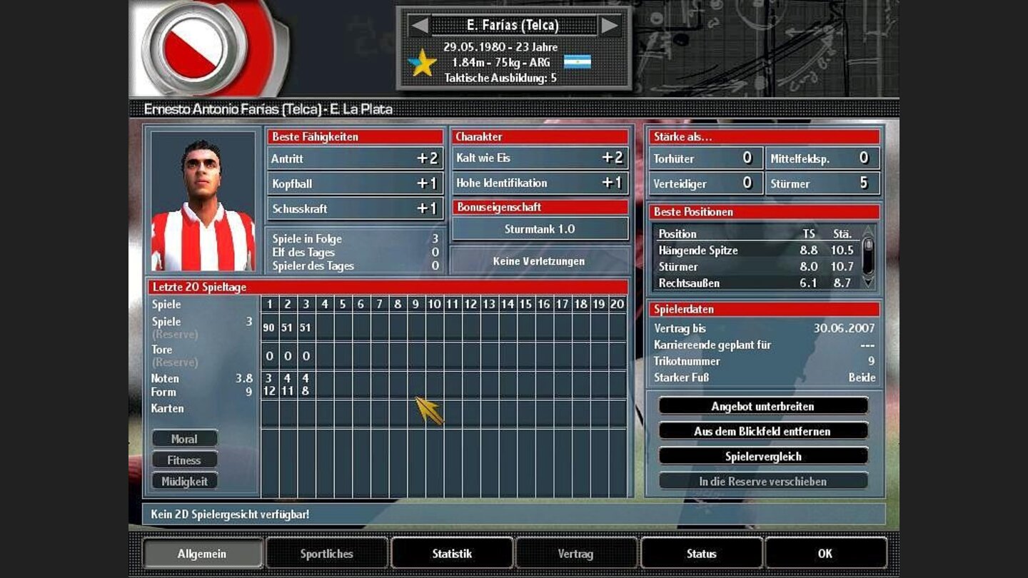 Fußball Manager 2004 - Screenshots