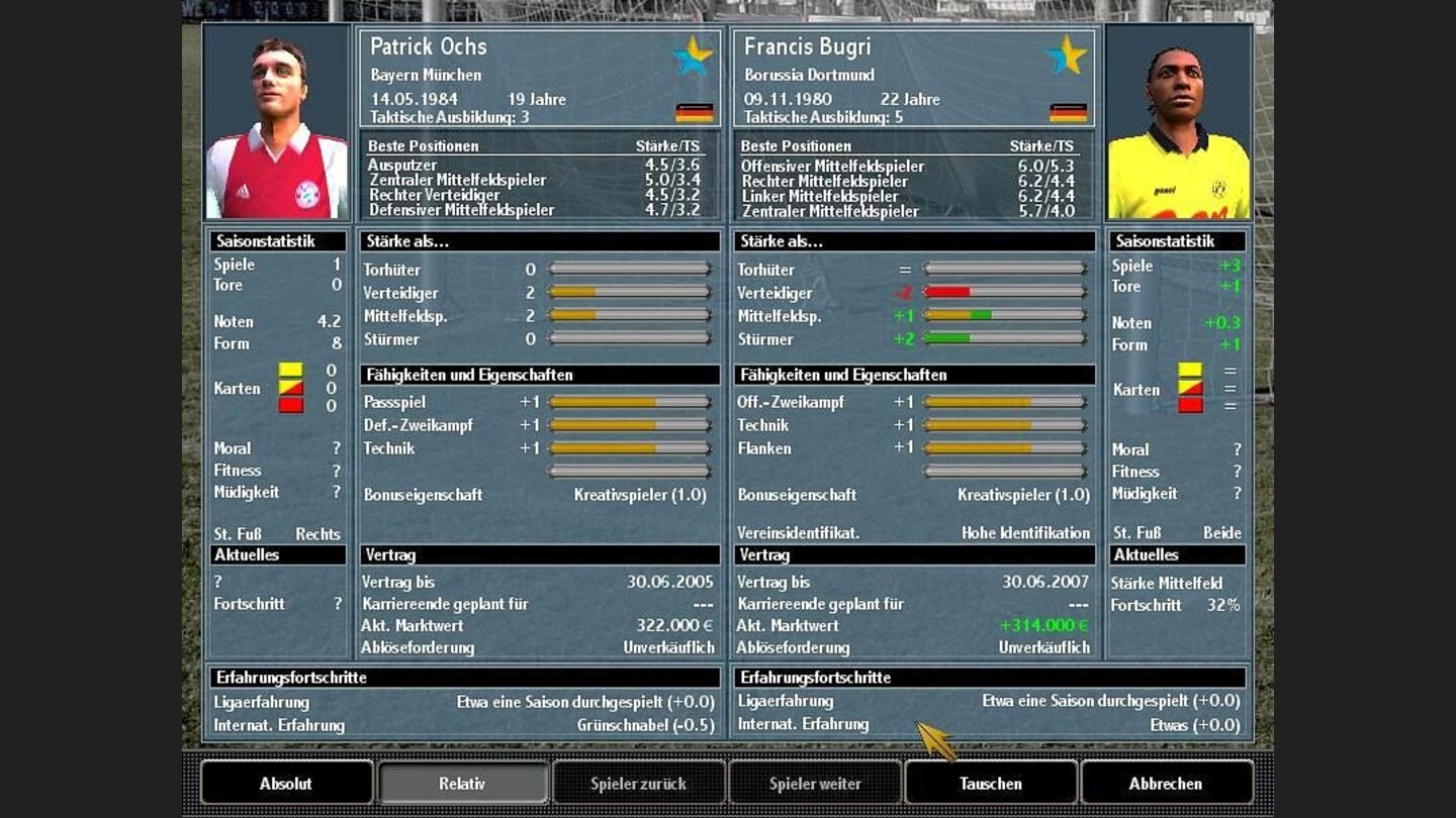 Fußball Manager 2004 - Screenshots