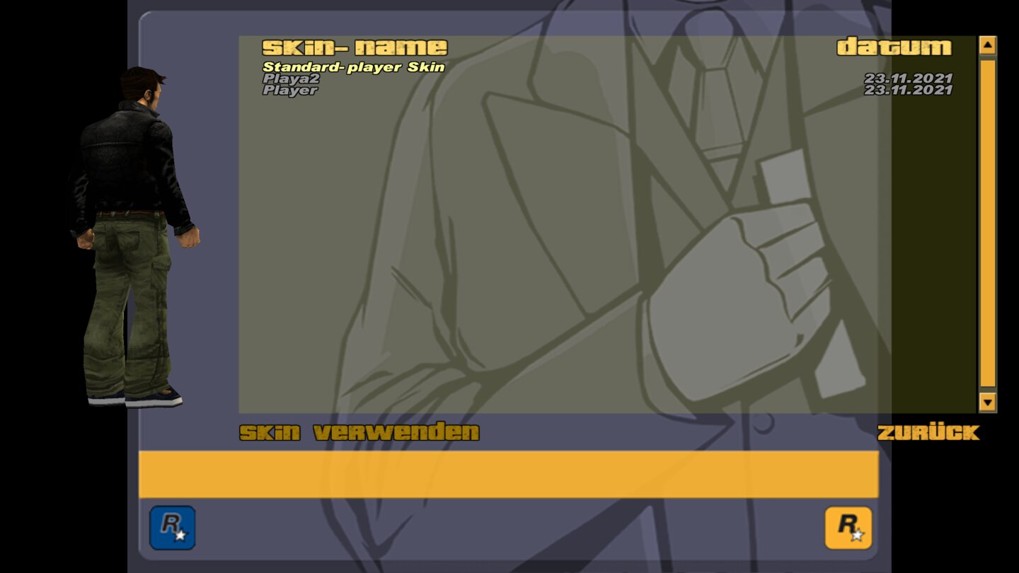 GTA 3 Original - Optionen