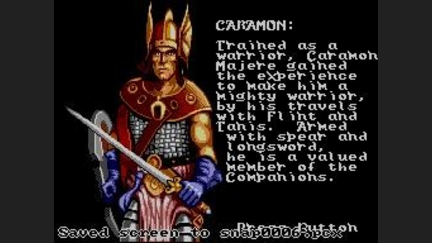 Heroes of the Lance Sega Master System