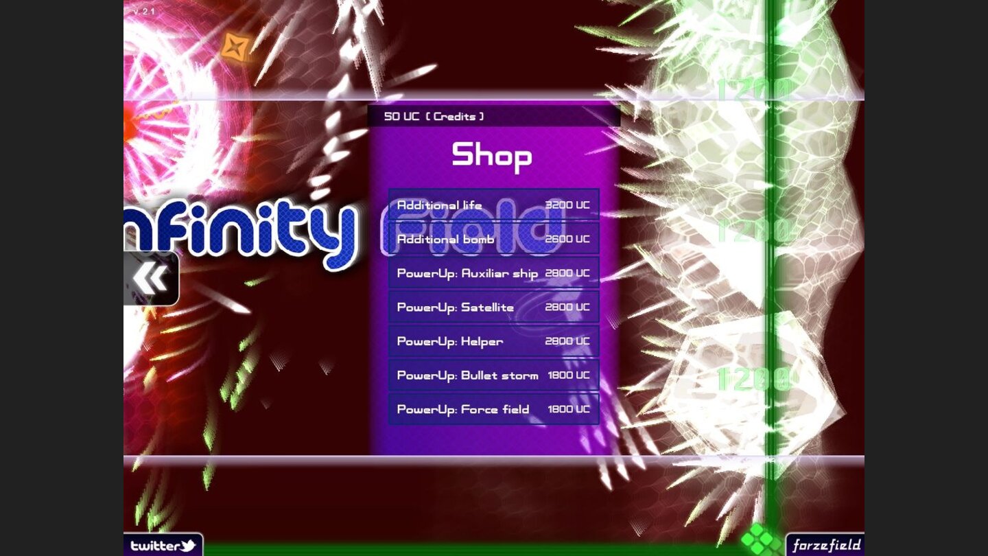 Infinity Field HD - Screenshots