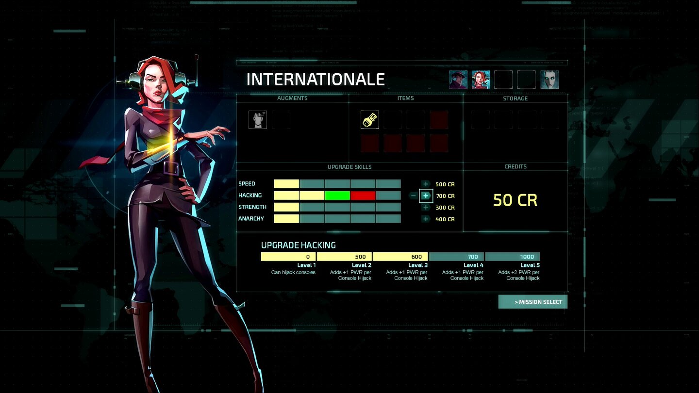 Invisible, Inc. - Screenshots