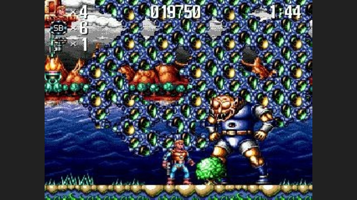 Jim Power: The Lost Dimension in 3D Sega Mega Drive