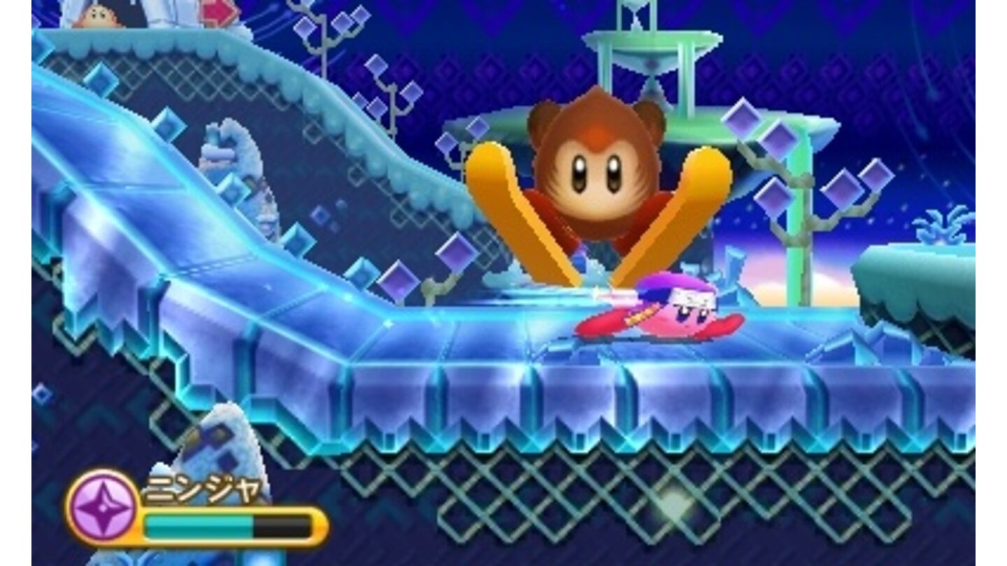 Kirby:Triple Deluxe - Screenshots