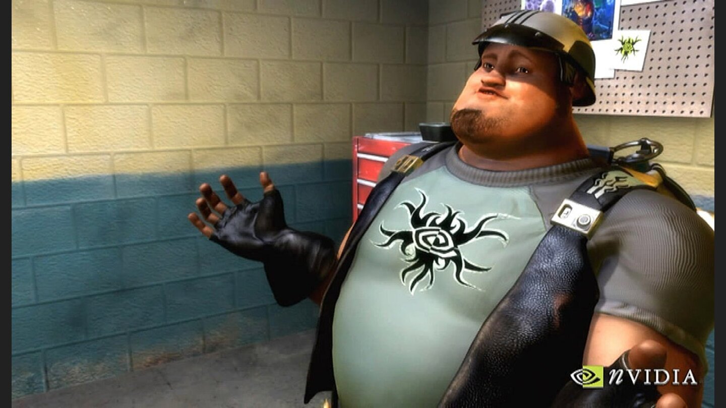 Technik-Demo: Nvidia - Mad Mod Mike - Screenshots