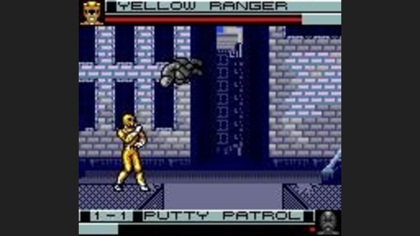 Mighty Morphin Power Rangers Game Gear