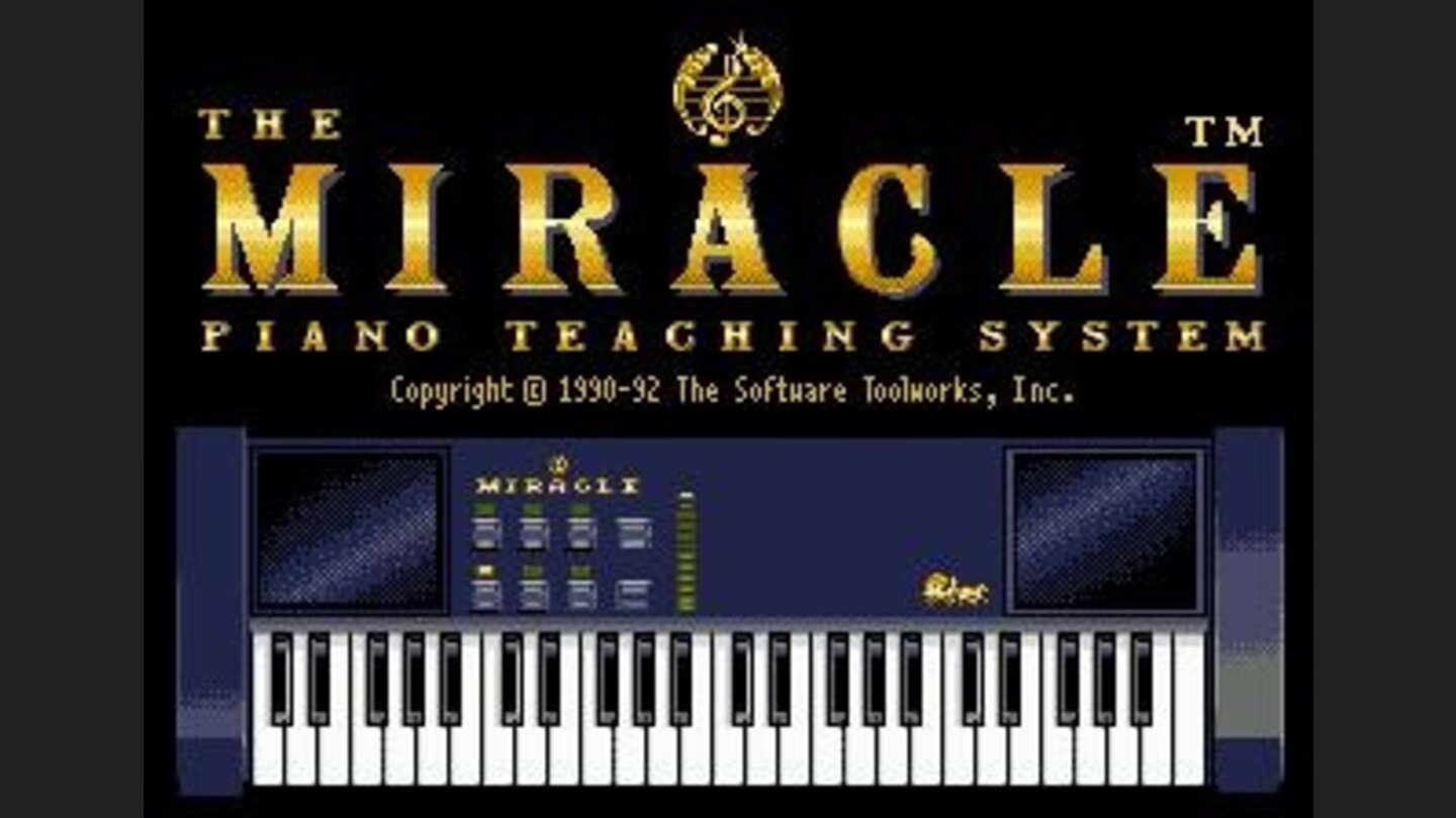 Miracle Piano Teaching System, The Sega Mega Drive