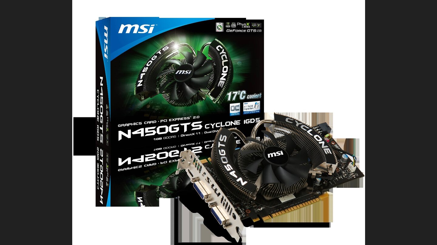 Nvidia Geforce GTS 450 - Herstellerkarten