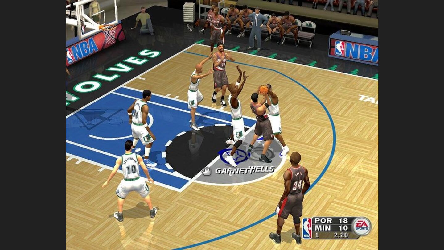 NBA Live 2004 - Screenshots
