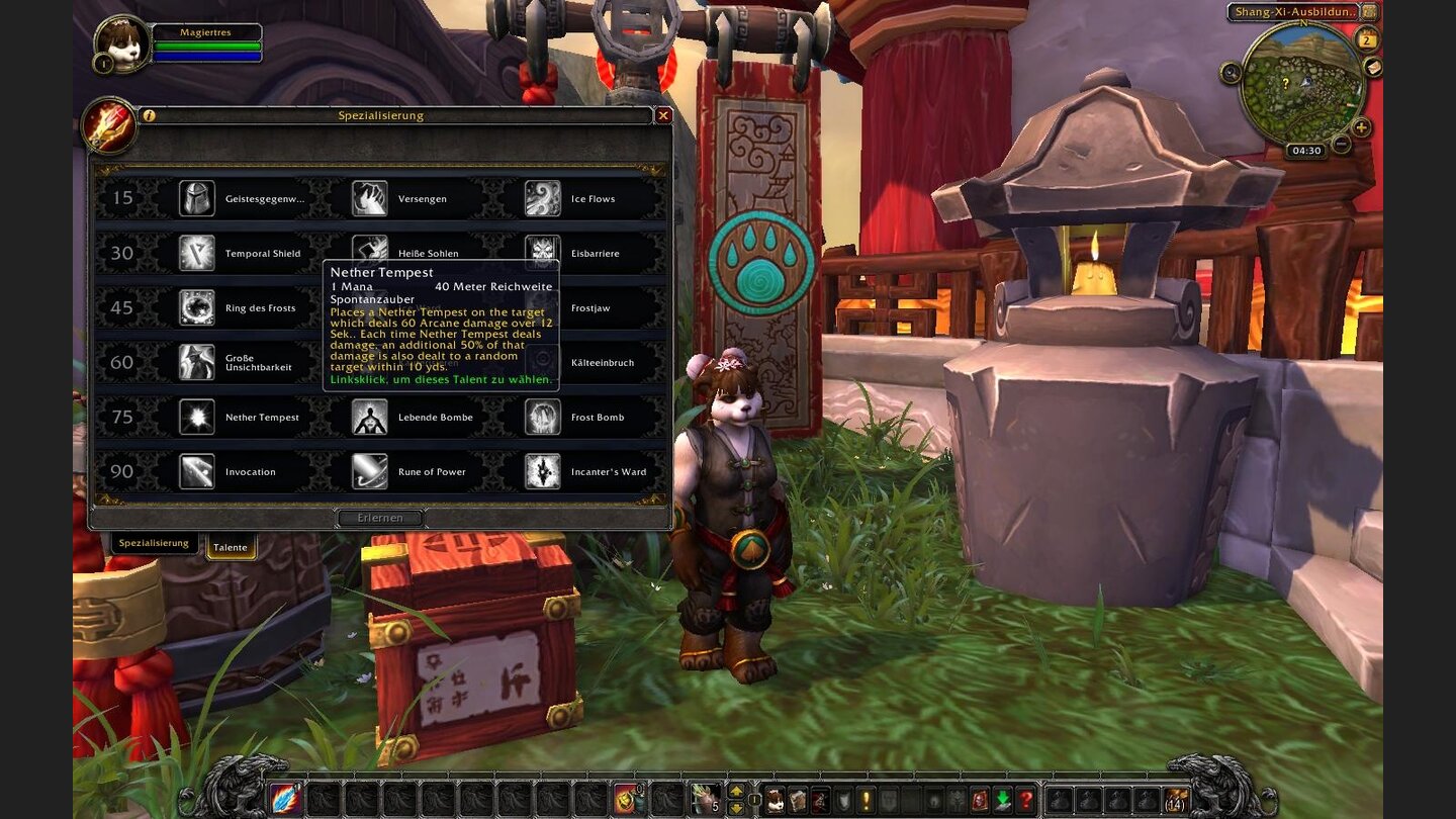 WoW: Mists of Pandaria - Talente des Magiers