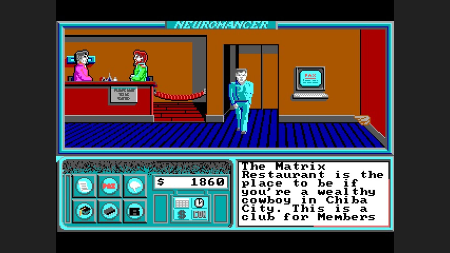 Neuromancer - Screenshots