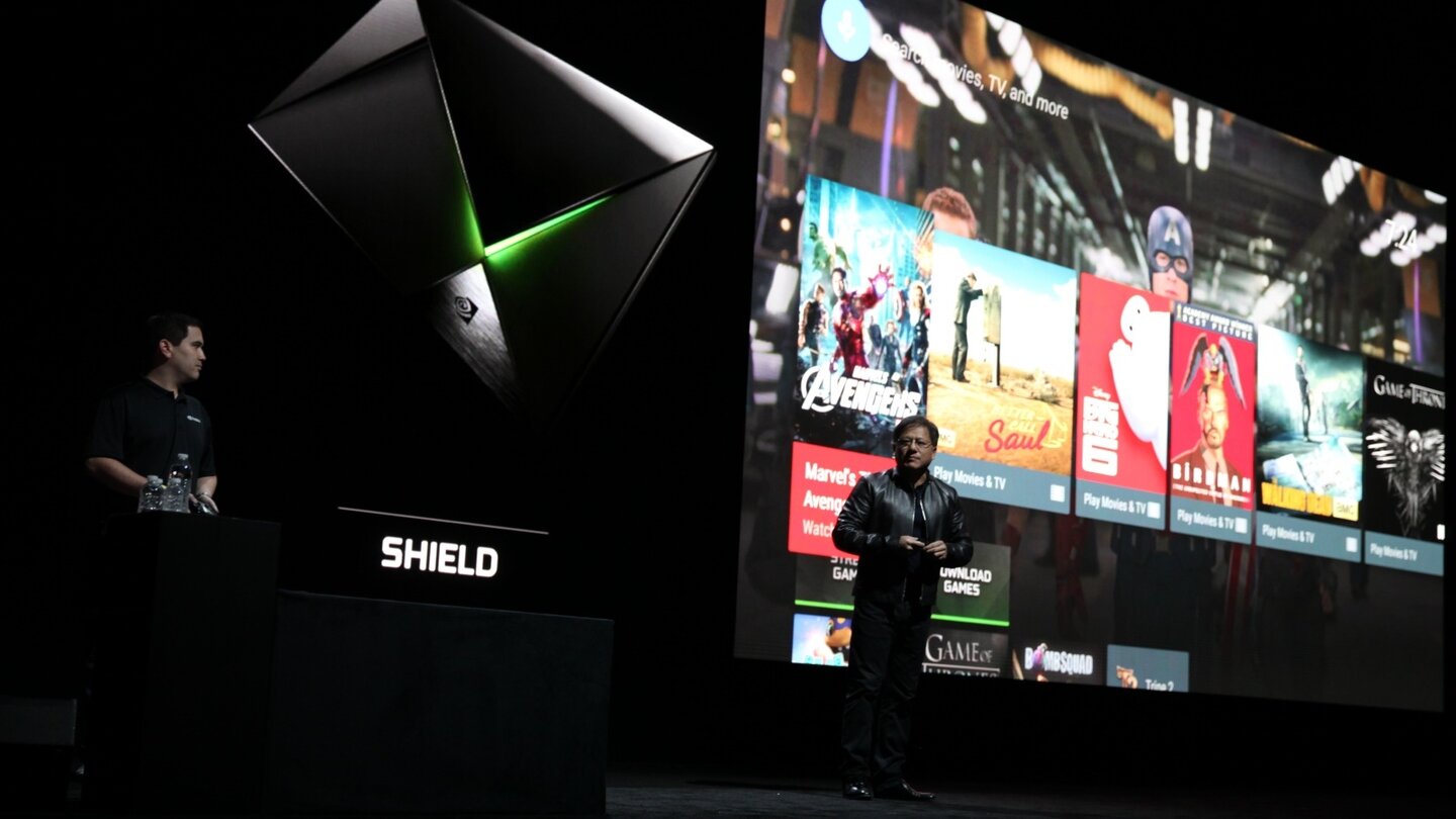 Nvidia Shield Set-Top-Box - Bilder der Präsentation