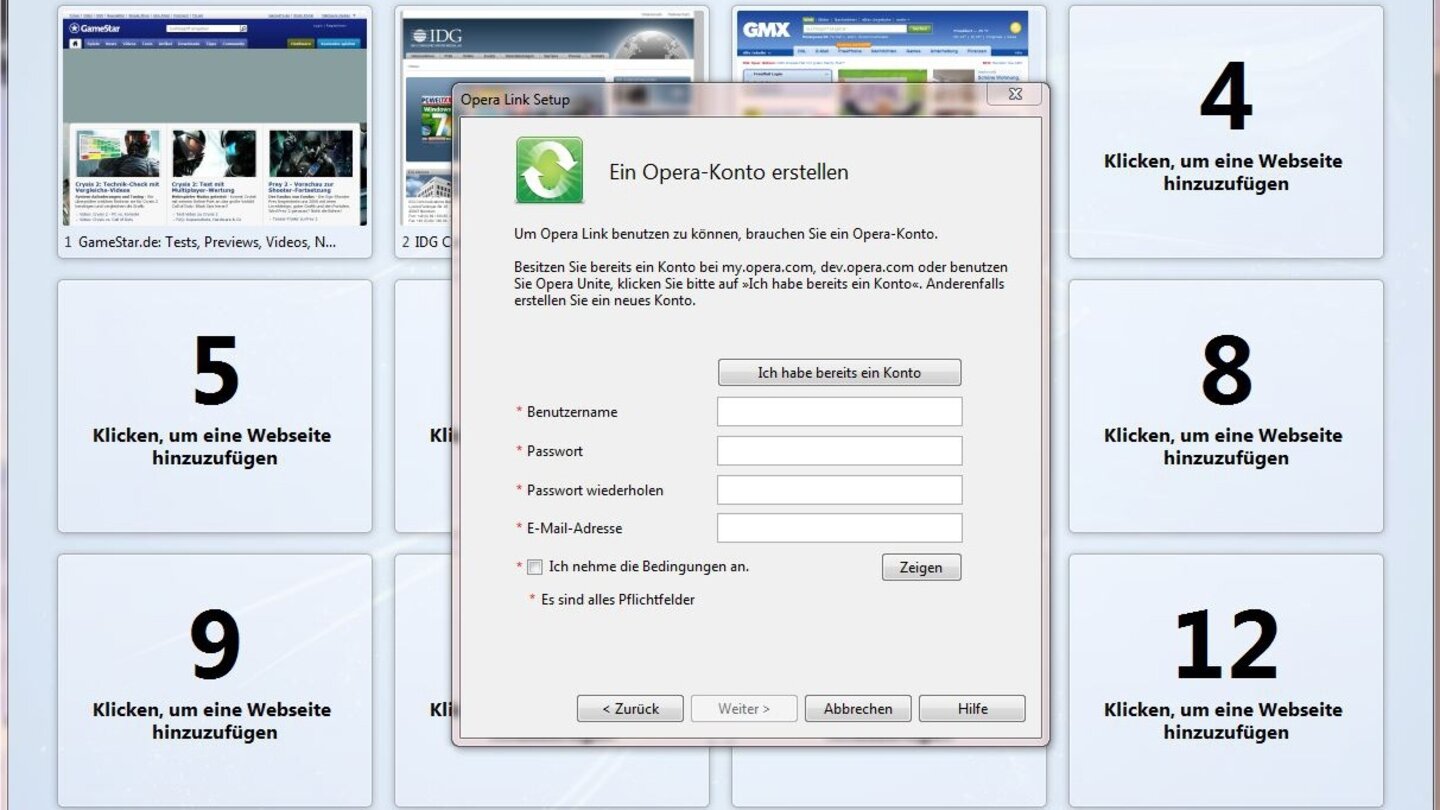 Opera 11 - Screenshots