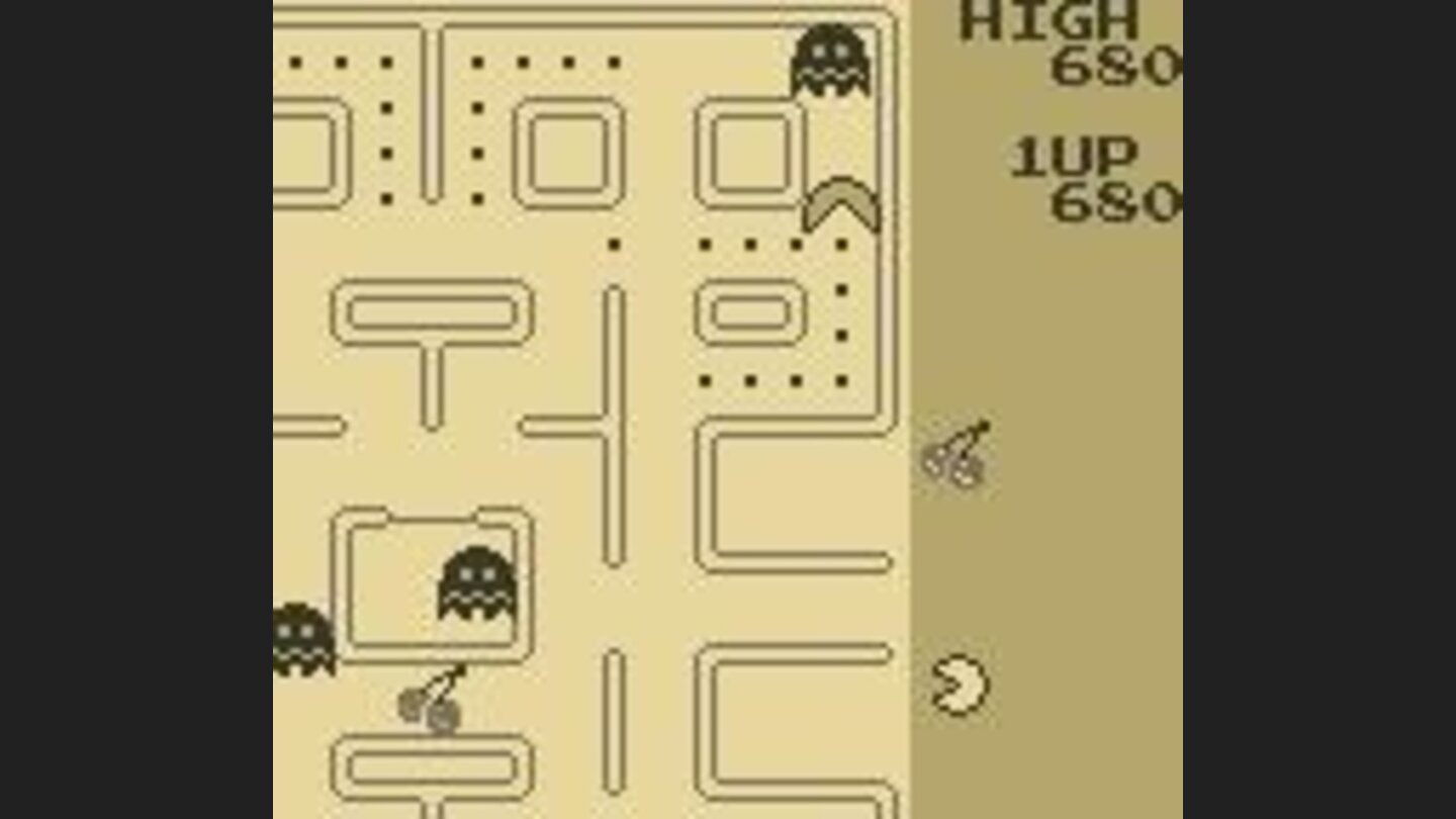 Pac-Man Game Boy - Screenshots zur Game-Boy-Umsetzung
