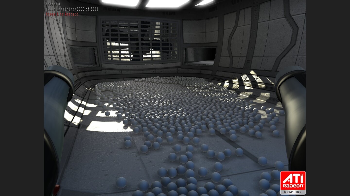 Technik-Demo ATI Ping Pong - Screenshots