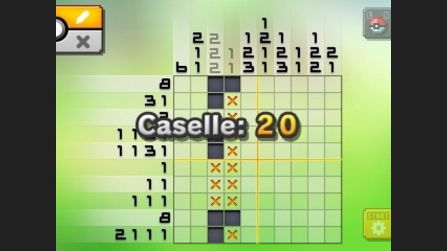 Pokémon Picross - Screenshots