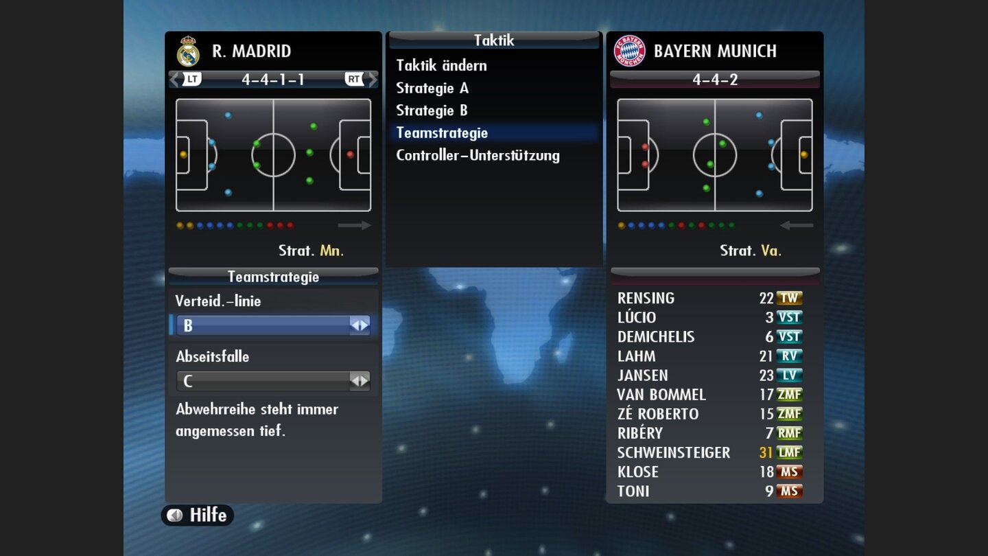 Pro Evolution Soccer 2008 - Screenshots