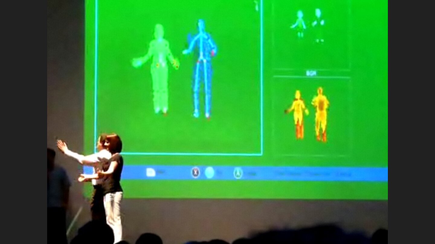 Project Natal Vorführung in Israel