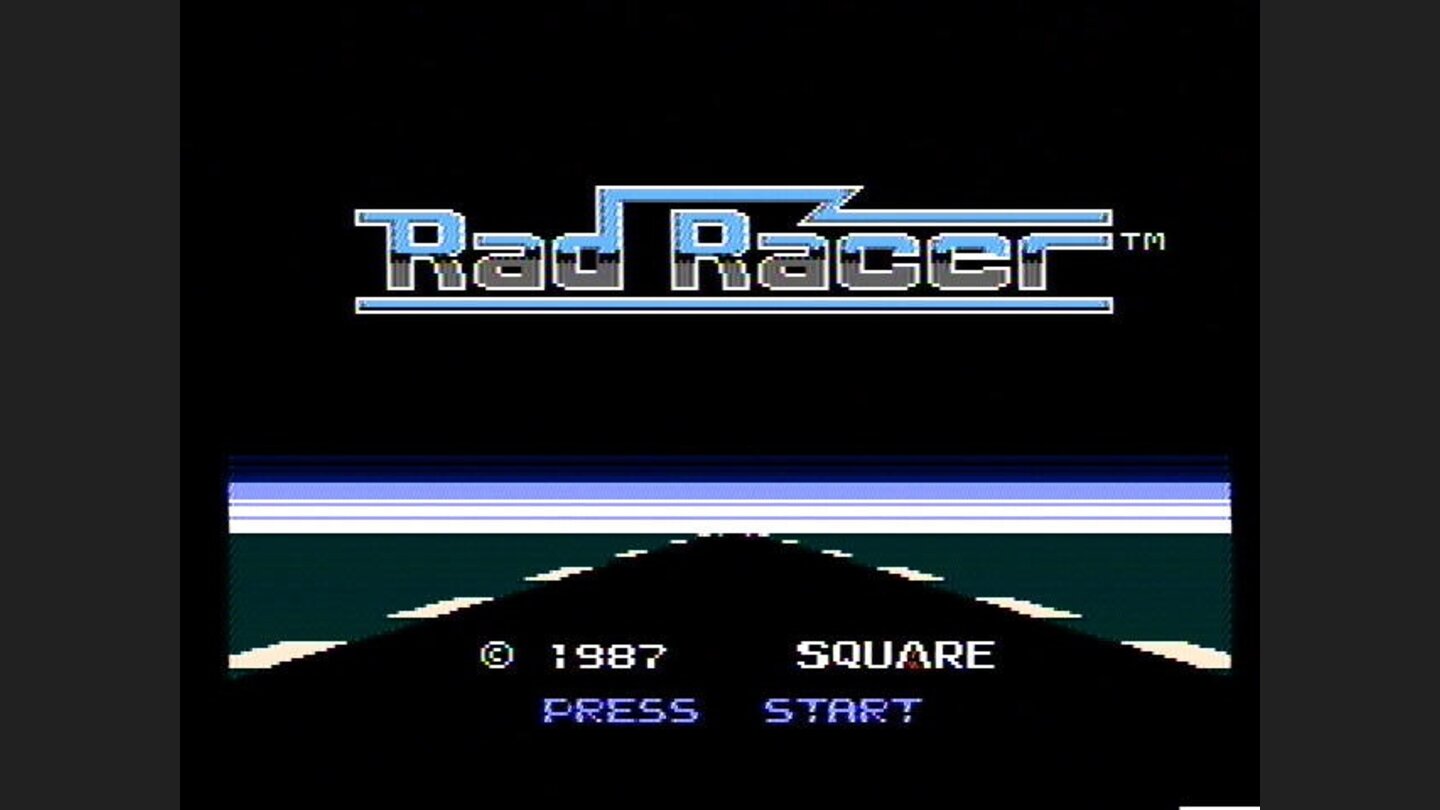 Rad Racer NES