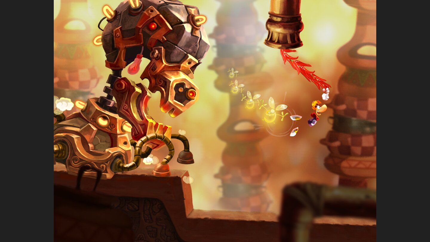 Rayman Fiesta Run - Screenshots
