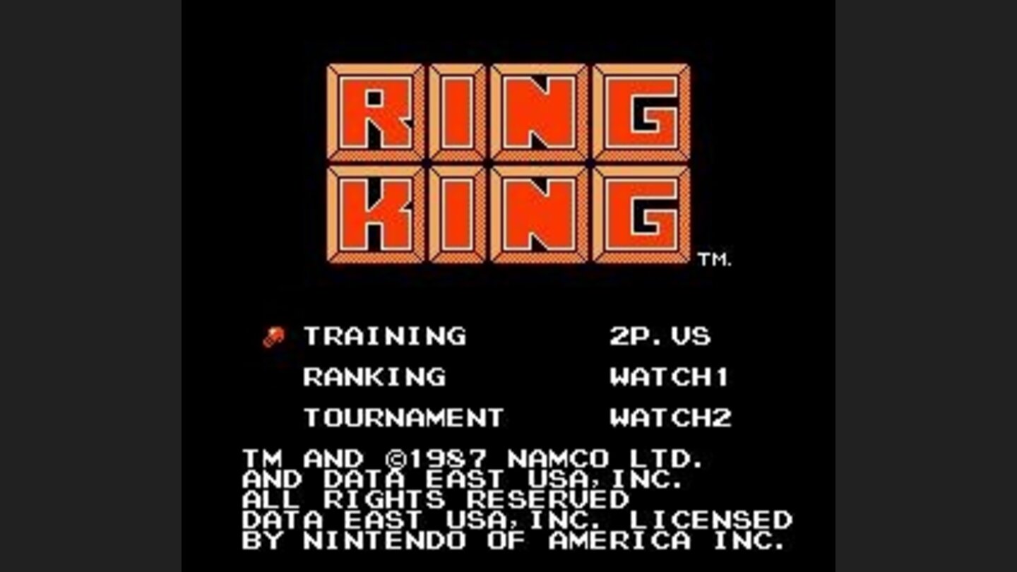 Ring King NES