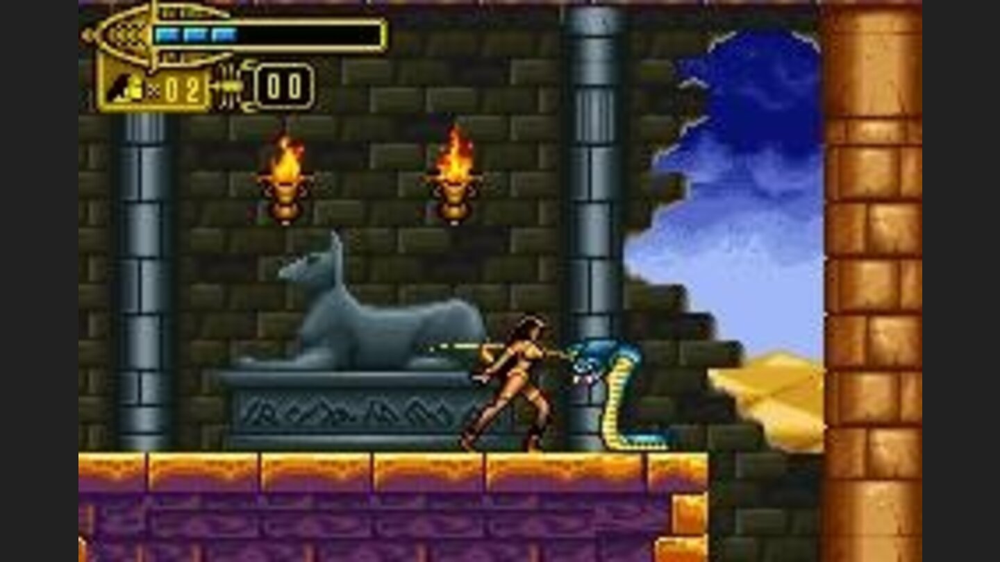 Scorpion King: Sword of Osiris, The Game Boy Advance