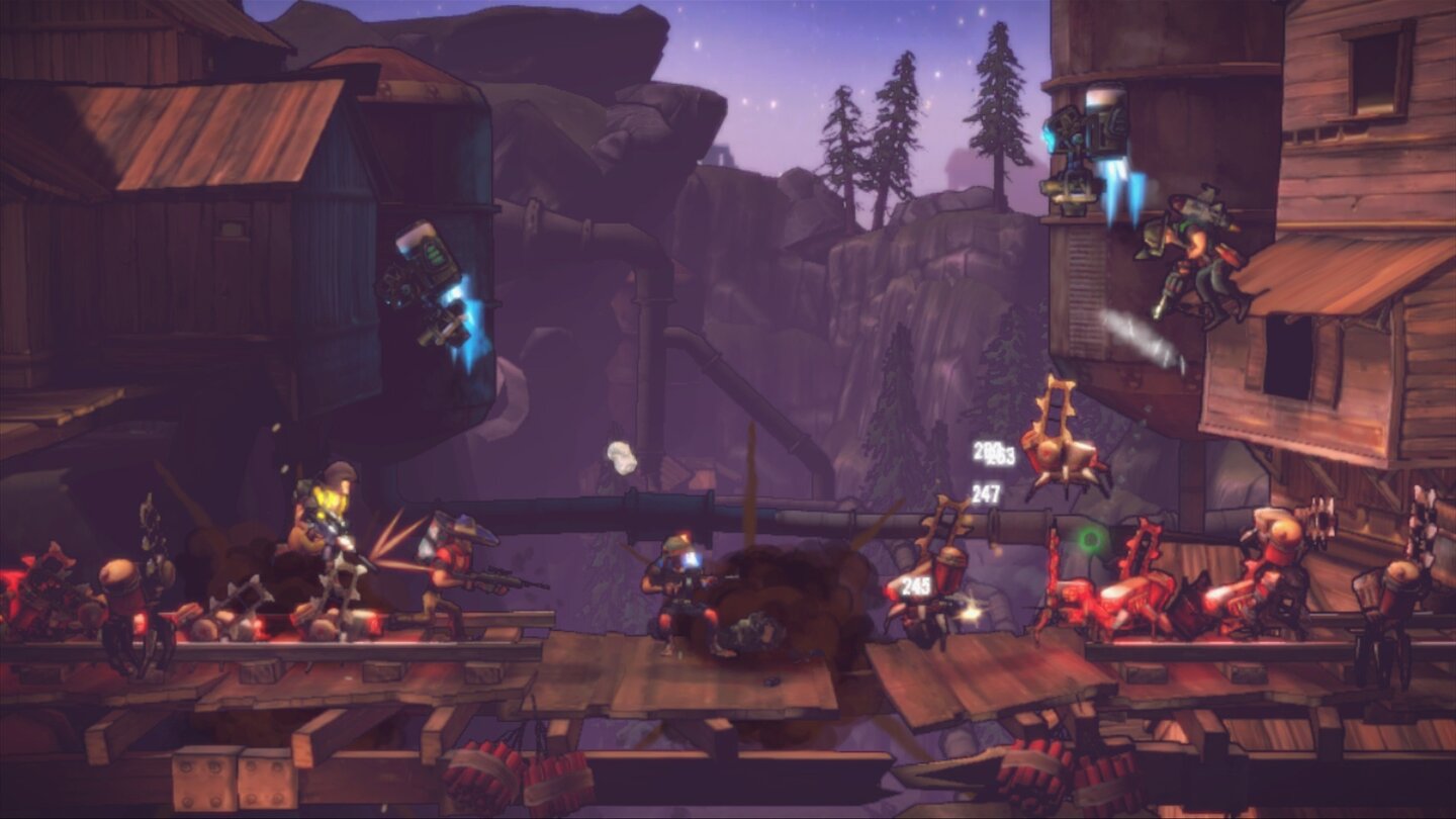 Shoot Many Robots - Screenshots