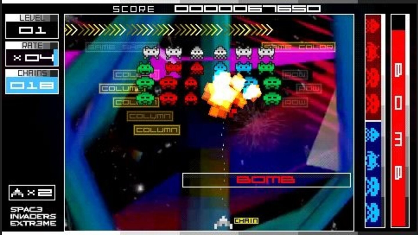 Space Invaders Extreme PSP