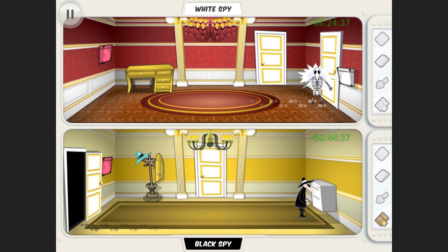 Spy vs Spy - Bilder aus dem iOS-Spiel