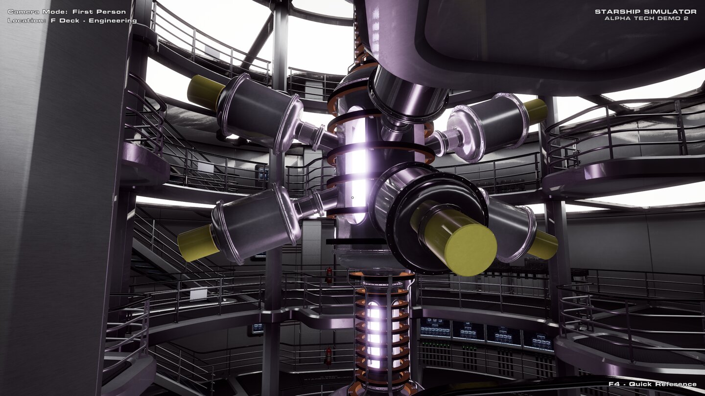 Starship Simulator - Screenshots zur Weltraum-Simulation