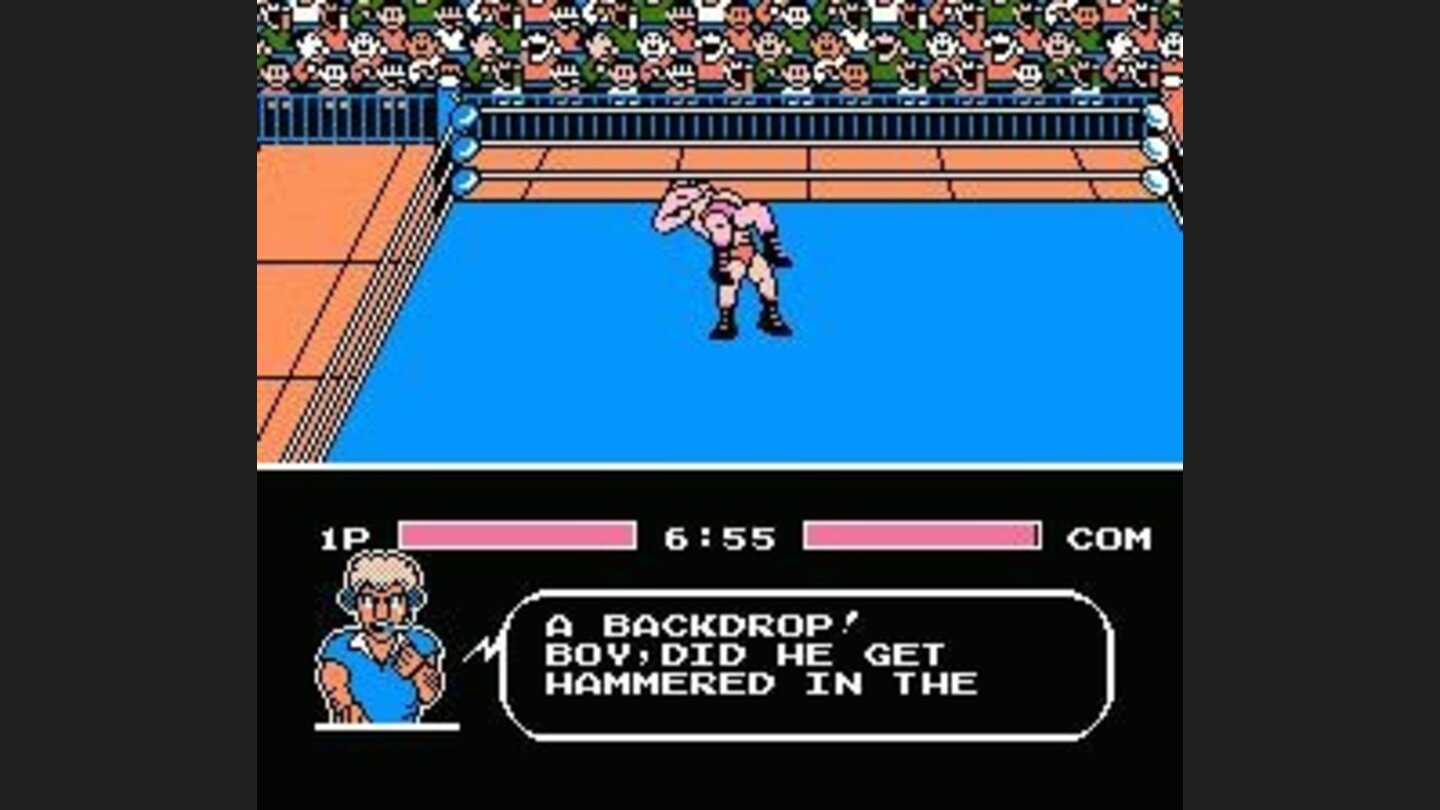 Tecmo World Wrestling NES