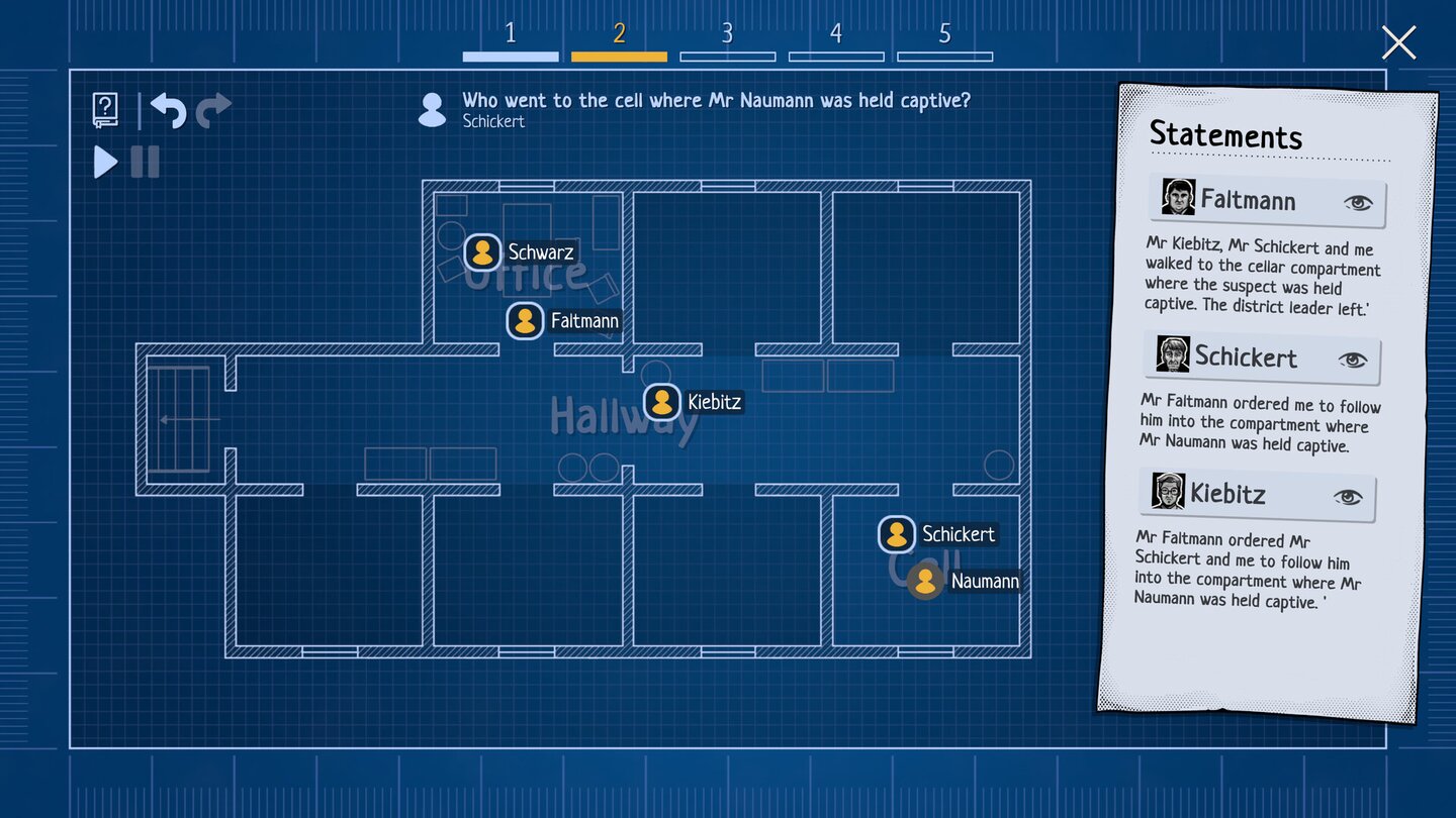 The Darkest Files - Screenshots zum Anti-Nazi-Adventure