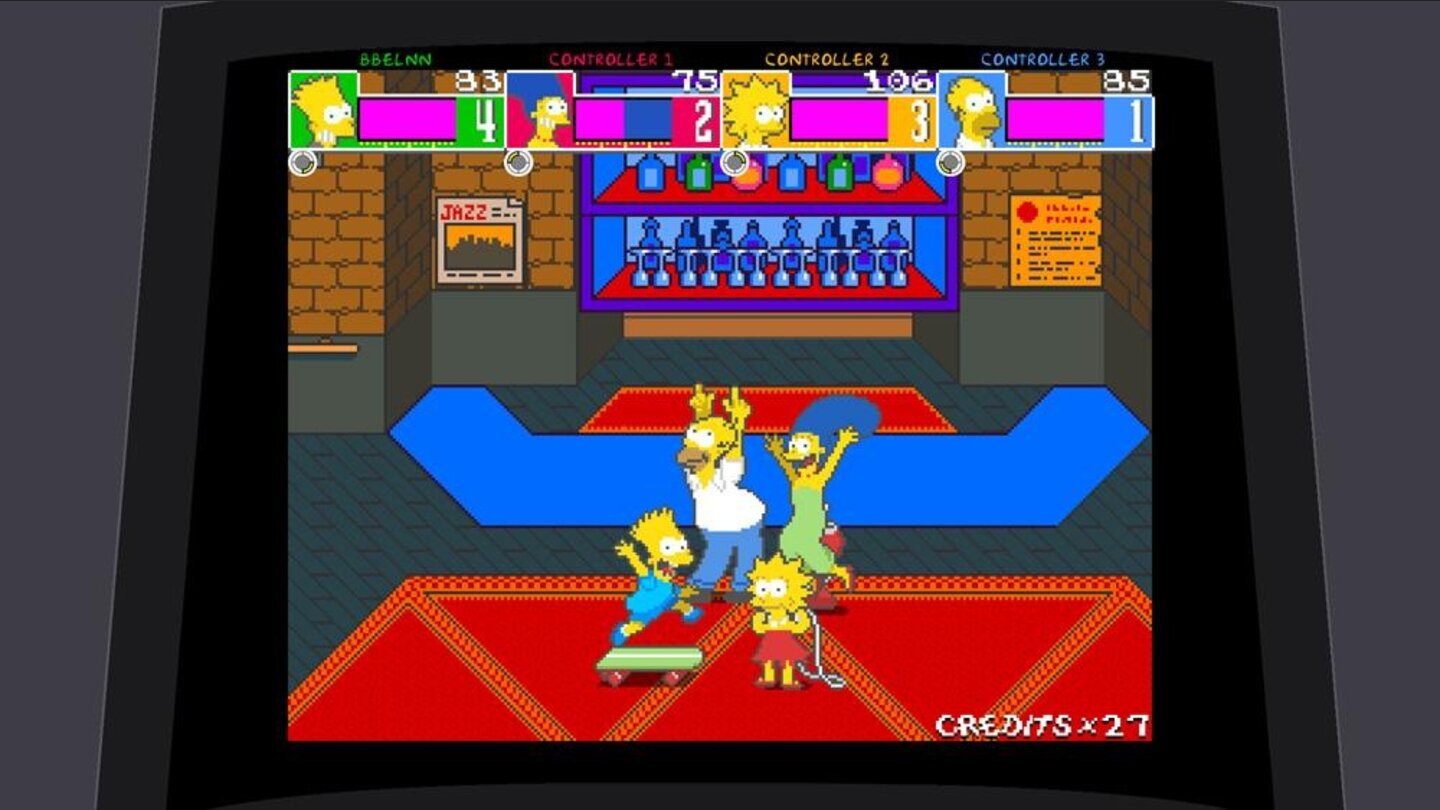 The Simpsons Arcade Game - Screenshots